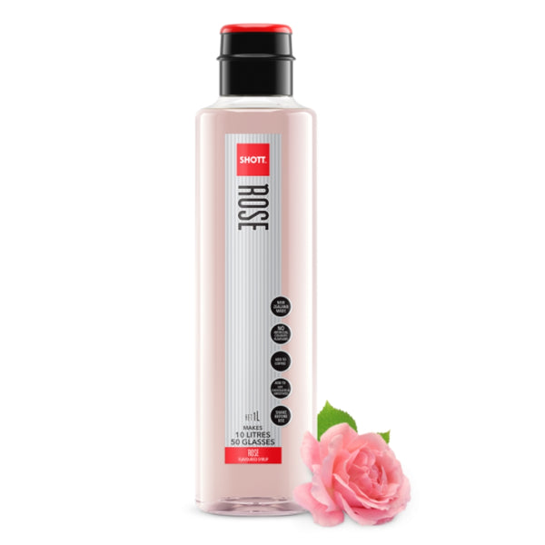 Shott Syrup 1 Litre - Rose | The Coffee Collective NZ