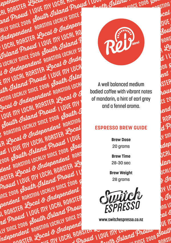 Switch Espresso The Rev - The Coffee Collective
