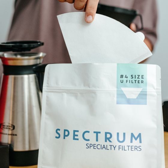 Bruer Spectrum U Shape Paper Filter #4 - 100pk - The Coffee Collective